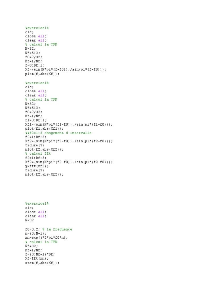 TP Matlab | PDF | Méthodes et références pédagogiques | Sciences et mathématiques