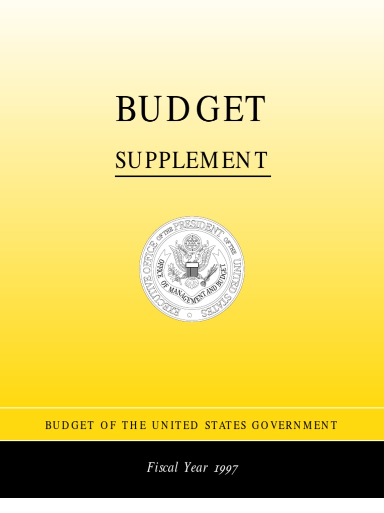 1997 Federal Budget Document | PDF | Government Budget Balance ... 1997 Federal Budget Document | PDF | Government Budget Balance ...