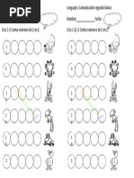 Conteo de 2 en 2, 5 en 5 y 10 en 10 | PDF | Métodos y materiales de ...