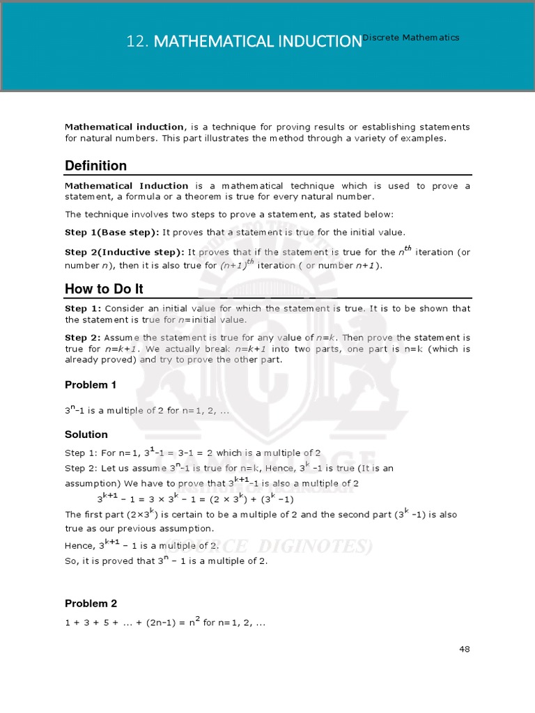 Dms Mod1 PDF | PDF | Recurrence Relation | Argument