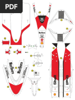 Supercharged V8 From Cardboard | PDF | Piston | Throttle
