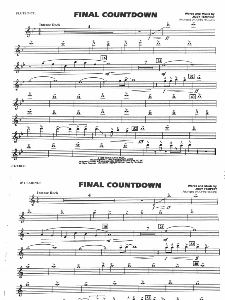 Final Countdown PDF | PDF