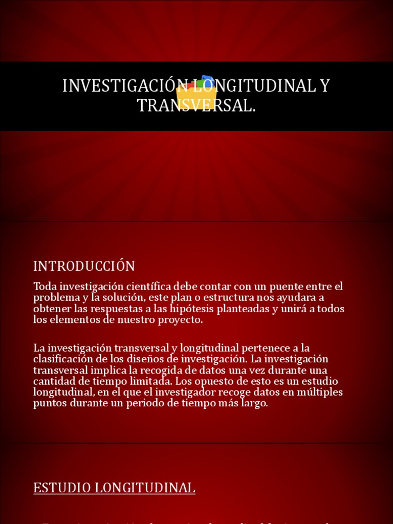 Diferencias entre Investigación Longitudinal y Transversal | PDF | Hora ...