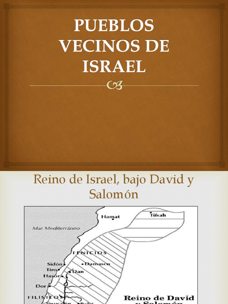 Pueblos Vecinos de Israel | PDF