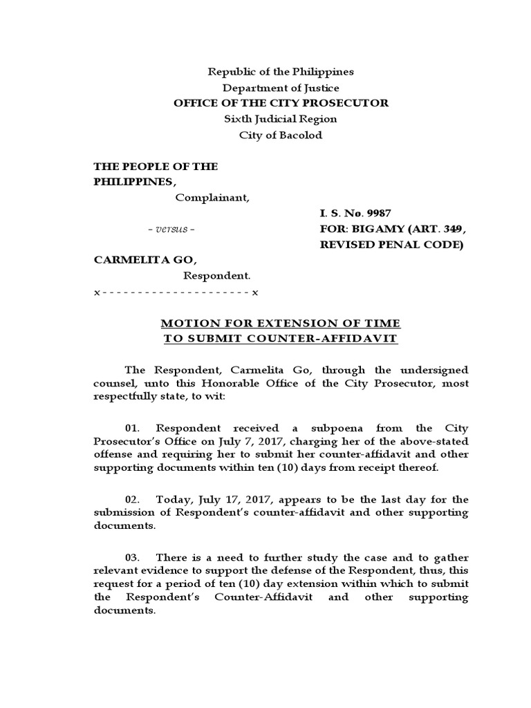 Office of The City Prosecutor: - Versus | PDF | Prosecutor | Criminal Law