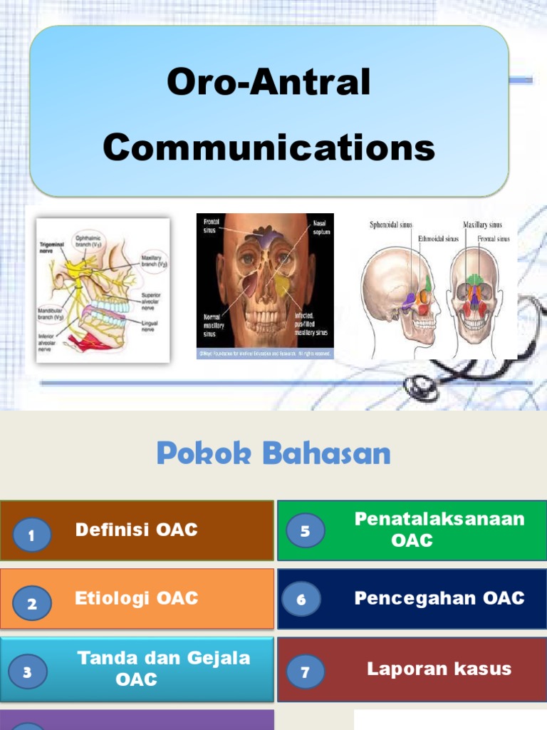 Oro Antral Communications | PDF