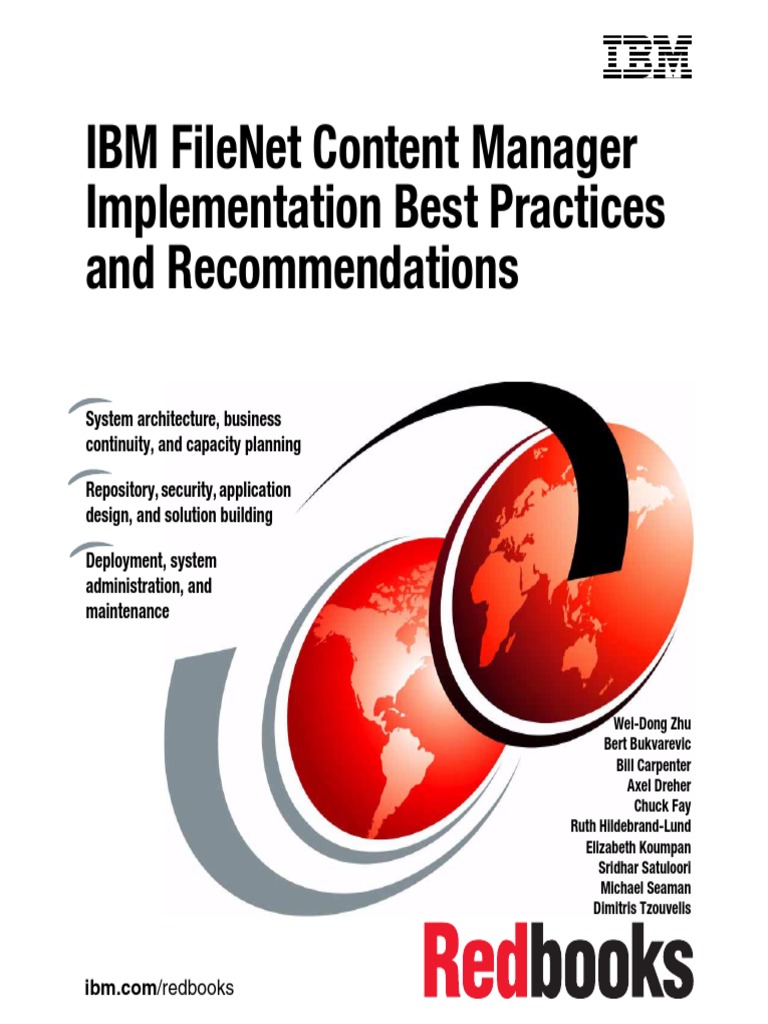 IBM FileNet Content Manager Implementation Best Practices and ...
