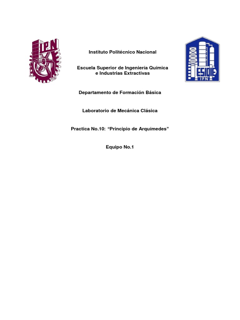 Practica 10 Meca | PDF | Densidad | Física