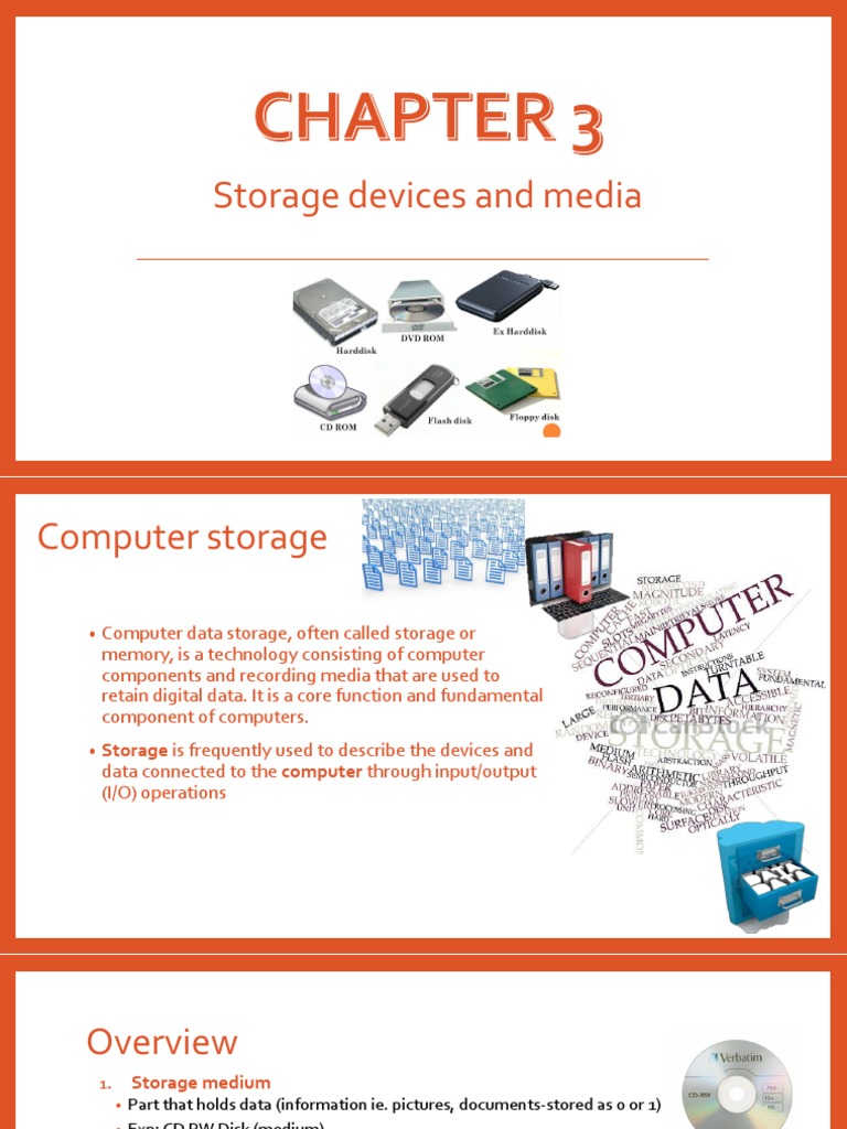 Chapter 3 | PDF | Disk Storage | Computer Data Storage