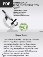 Metode Total Plate Count (TPC) Mikroba | PDF | Sains & Matematika
