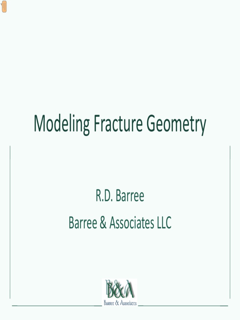 c2 Modeling Fracture Geometry PDF | PDF | Hydraulic Fracturing | Stress ...