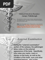 Virtual Autopsy Worksheet | PDF