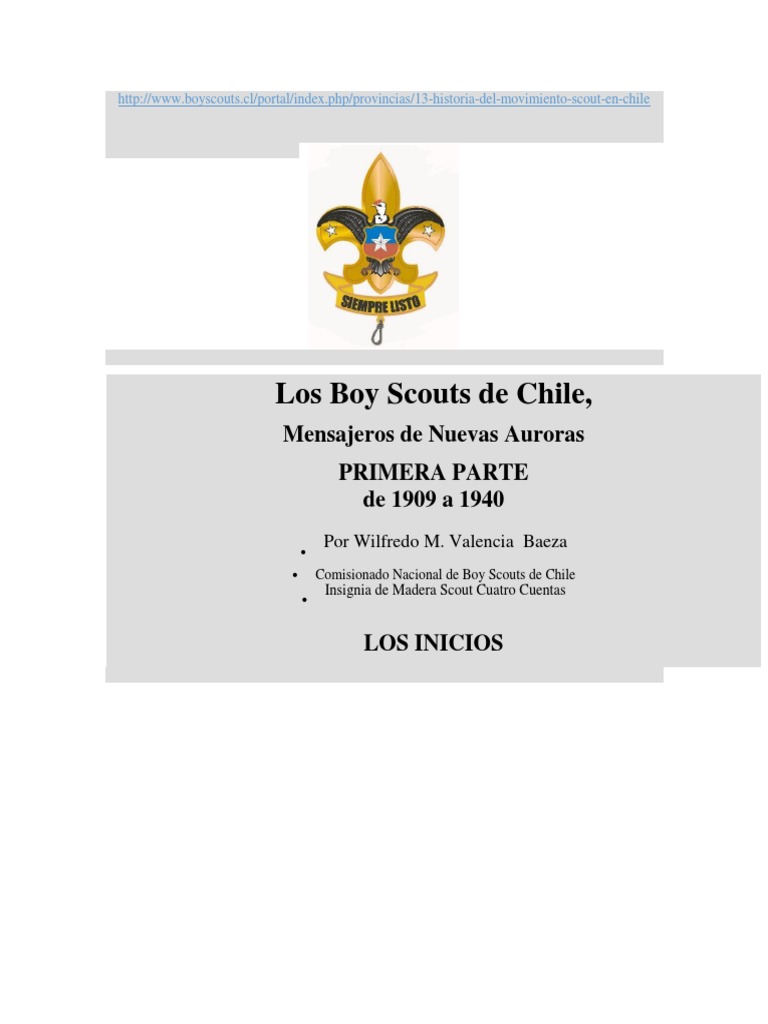 Valencia, W. Scouts en Chile | PDF | Exploración