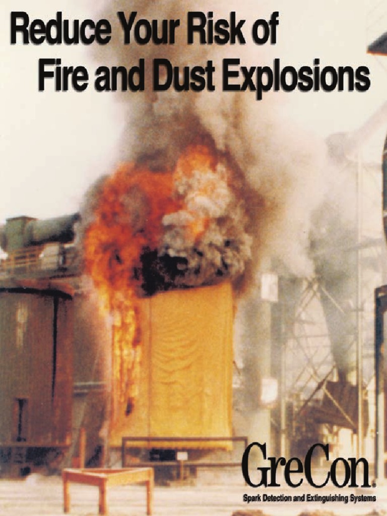 GreCon Spark Detection Dust Explosion Flyer | PDF
