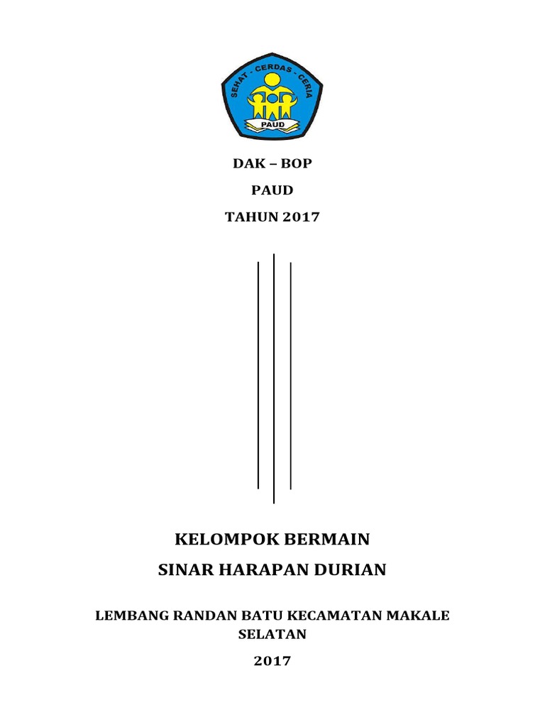 Sampul Bop Paud | PDF