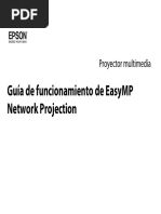 Manual EasyMP Network Projection Windows | PDF | Informática