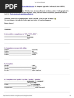 Les Pronoms Objet Direct Et Indirect, y Et en | PDF | Sujet (Grammaire ...