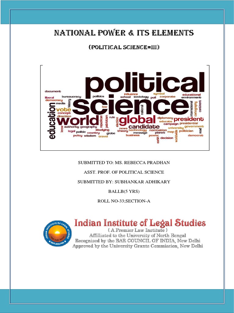 National Power and Its Elements | PDF | Punishments | International ...