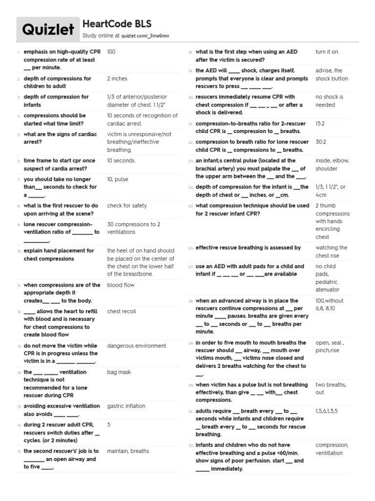 HeartCode BLS | PDF | Cardiopulmonary Resuscitation | Clinical Medicine