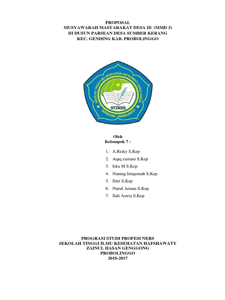 Proposal Mmd3 | PDF | Ilmu Sosial