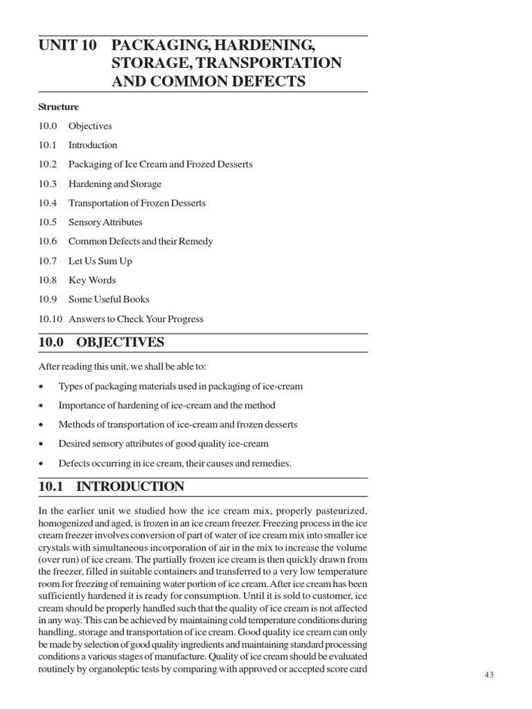 Packaging, Hardening, Storage, Transportation and Common Defects | PDF ...