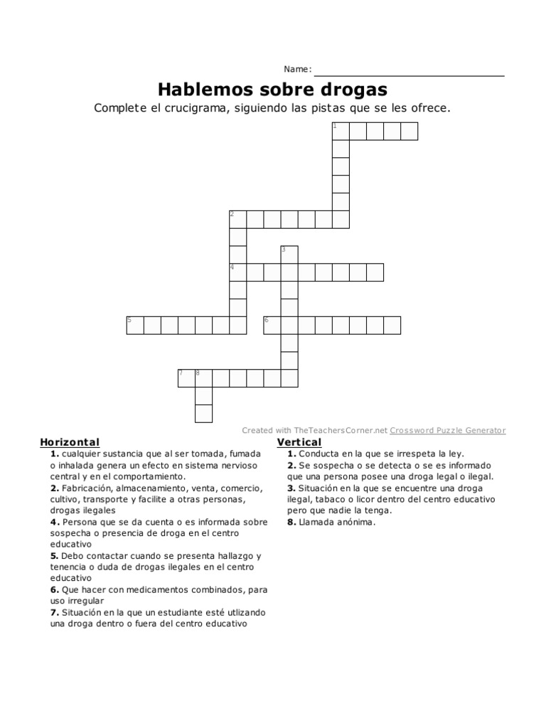 Hablemos Sobre Drogas, 22 de Noviembre | PDF