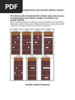 Plantillas Acordes Triada | PDF