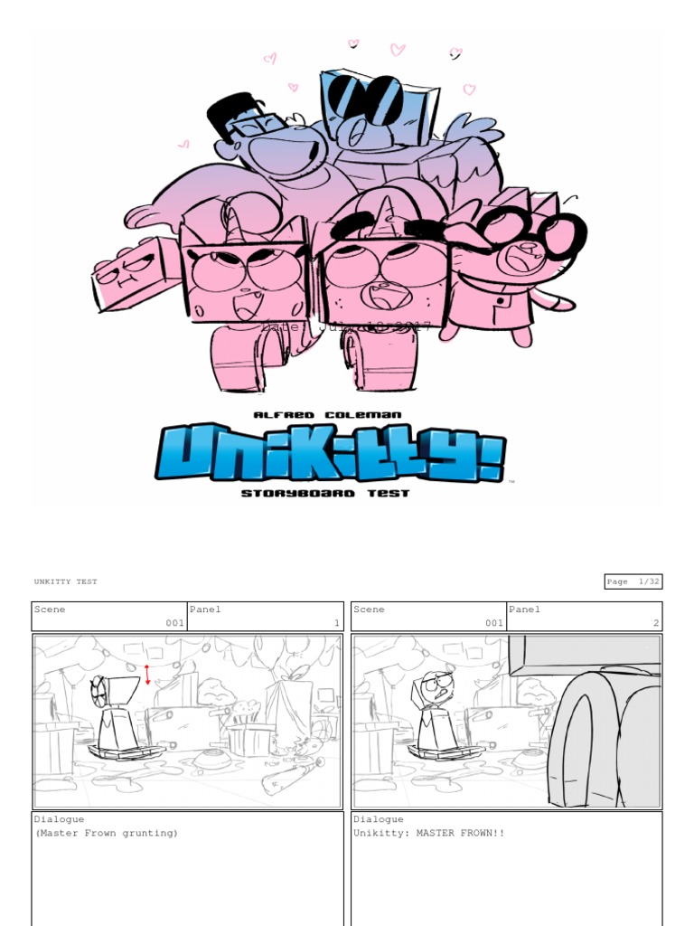 Unikitty Storyboard Test | Leisure