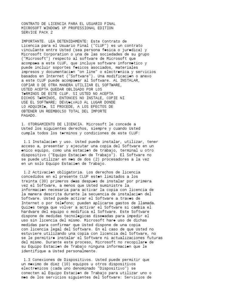 Eula | PDF | Microsoft | Software