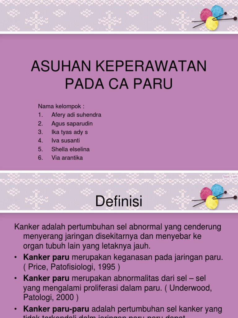 Askep CA Paru | PDF