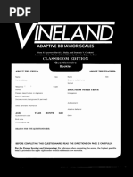 Vineland Adaptive Behavior Scales, Third Edition (Vineland™-3) Domain ...