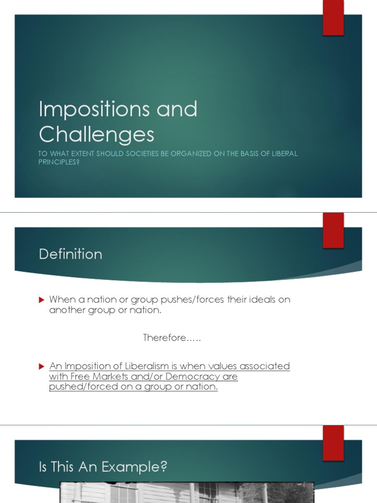 Intro To Impositions | PDF | Liberalism | Nation