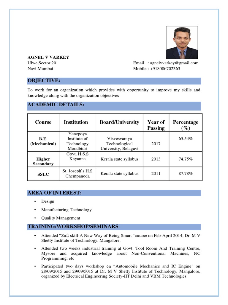 Objective:: Agnel V Varkey | PDF | Science | Engineering