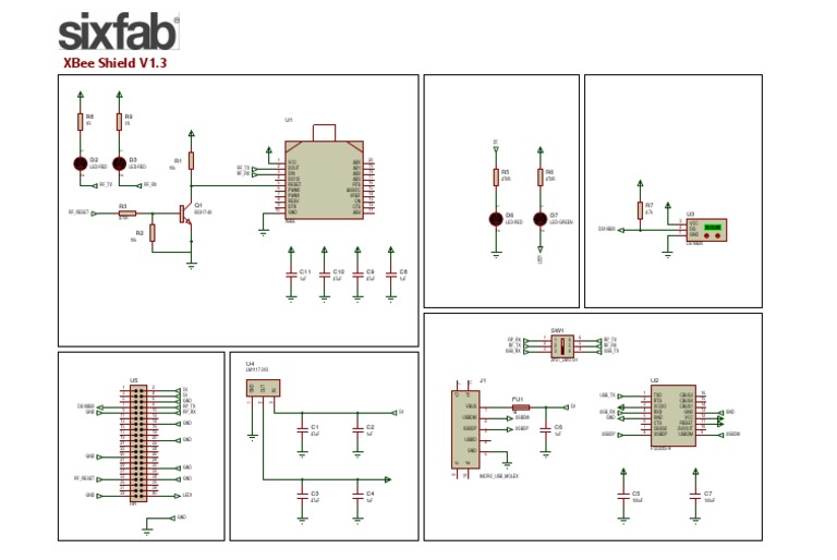 Xbee Schematic | PDF