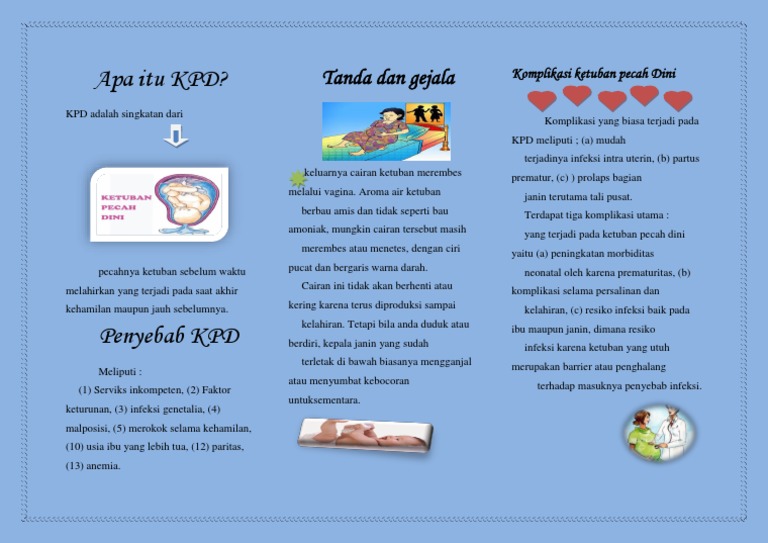 Ketuban Pecah Dini Penyebab Dan Komplikasi Pdf