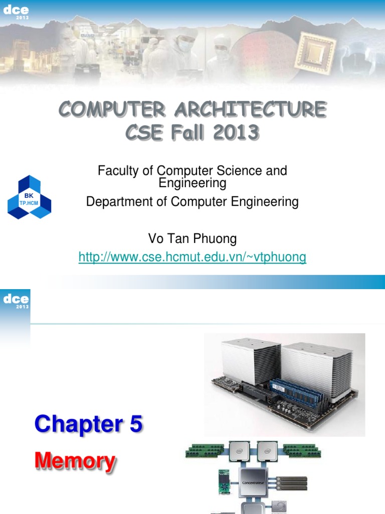 Chapter05 Memory PDF | PDF | Cpu Cache | Dynamic Random Access Memory
