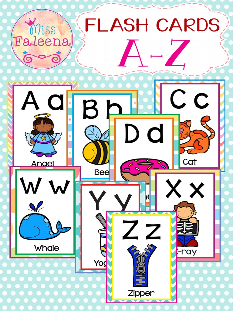 Free Az Alphabet Flashcards | PDF