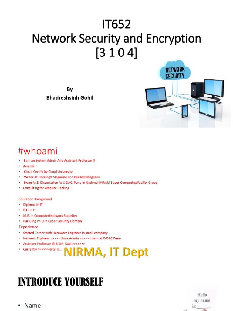 Network Security and Encryption | PDF | Cryptography | Public Key ...