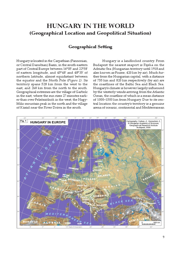 Hungary's Geography and History Overview | PDF | Warsaw Pact | Austria ...