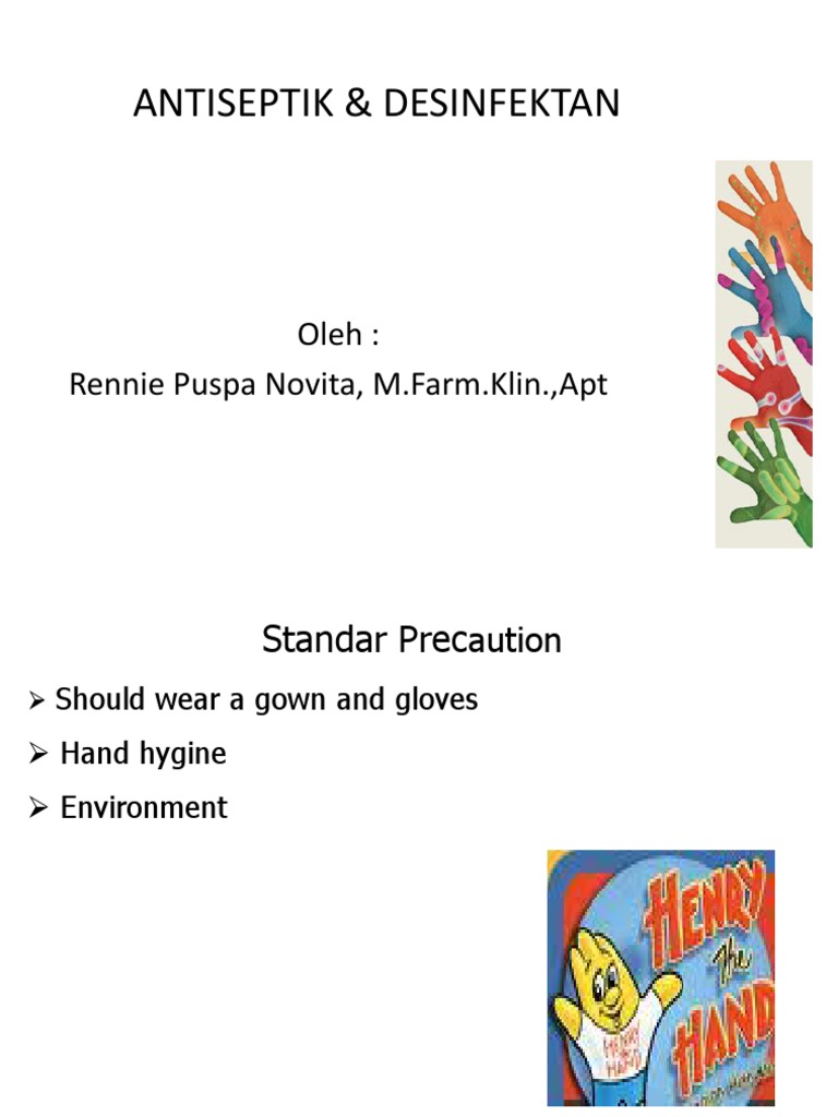 Antiseptik Dan Desinfektan | PDF