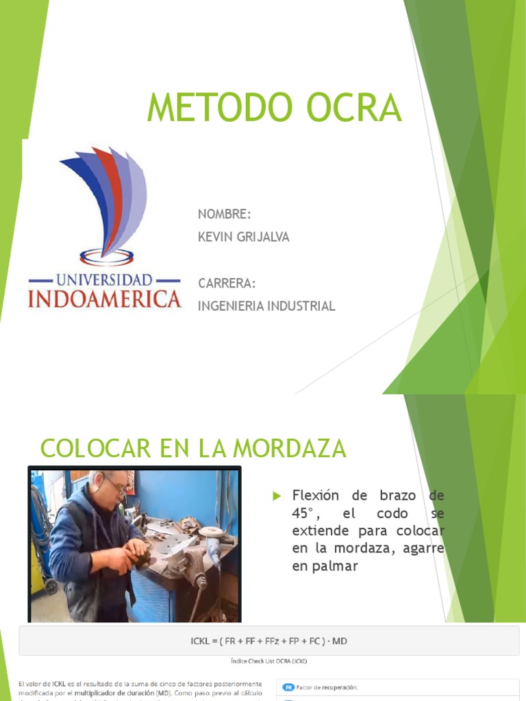Metodo Ocra | PDF