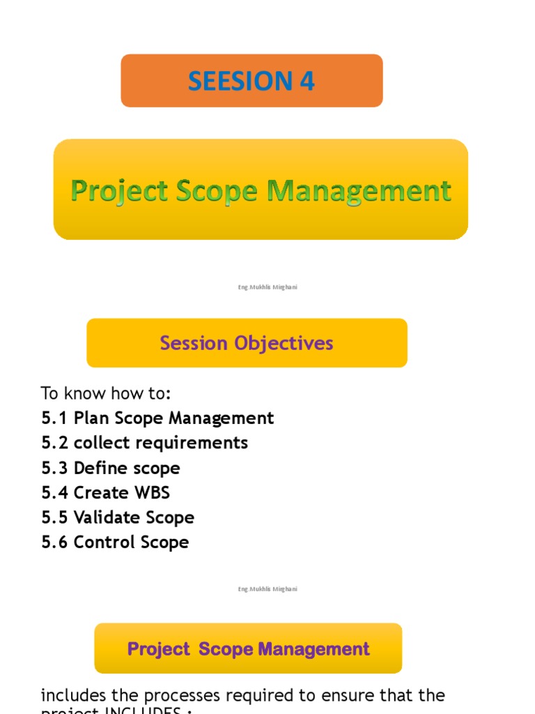 Project Scope Management | PDF | Cognition | Systems Science