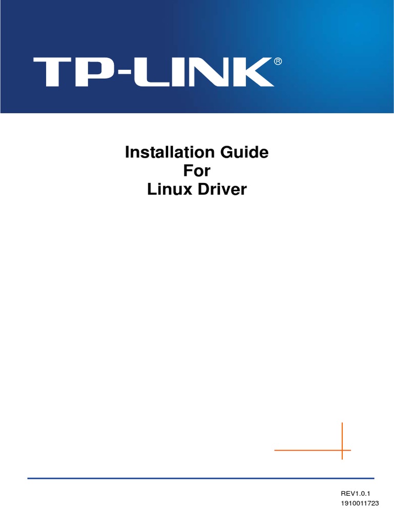 TP-LINK Linux Driver Install Guide | PDF | Device Driver | Linux