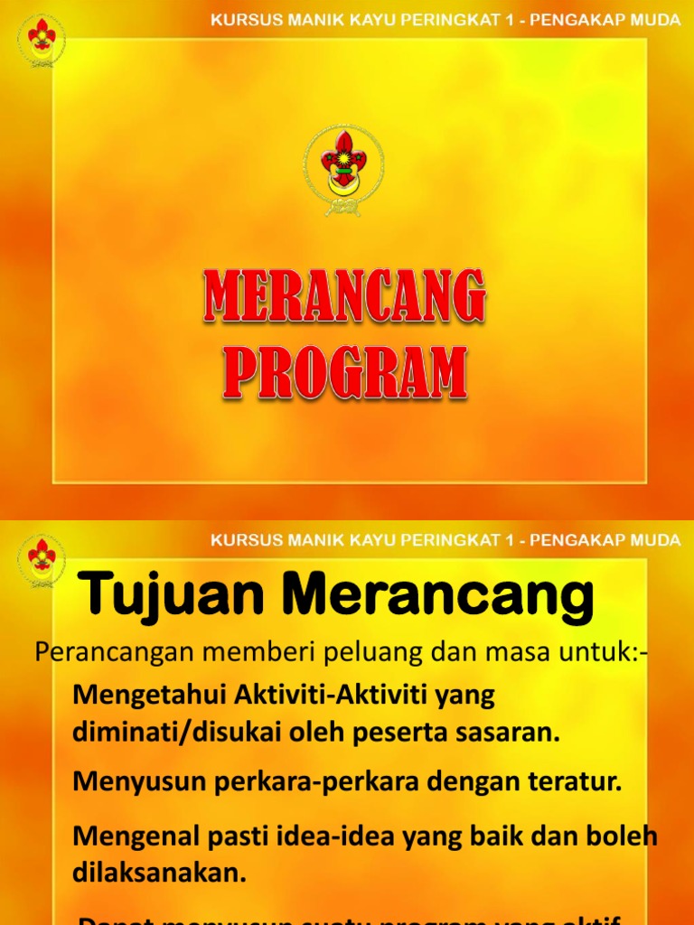 Merancang Program | PDF | Karier & Perkembangan | Bisnis