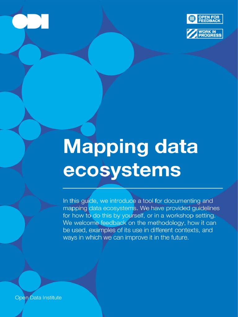 ODI Report: Mapping Data Ecosystems | PDF | Map | Ecosystem