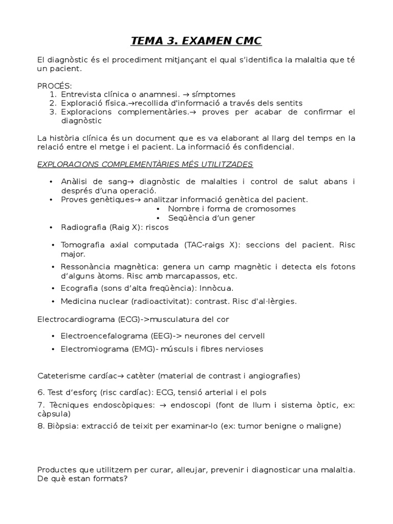 Tema 3 Examen Apunts | PDF