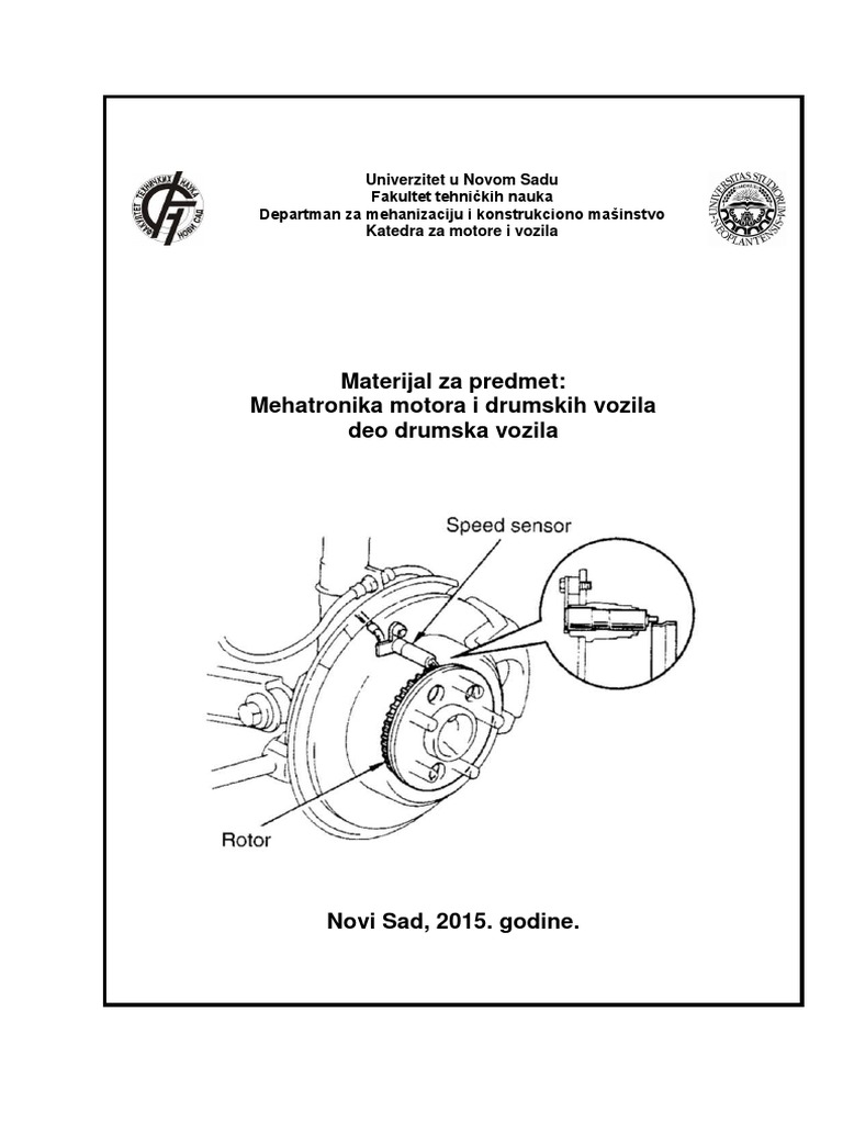 Mehatronika Motornih Vozila | PDF