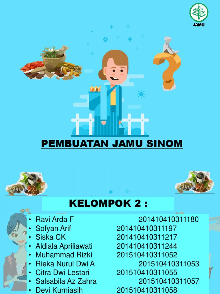 KHASIAT DAN MANFAAT JAMU SINOM | PDF