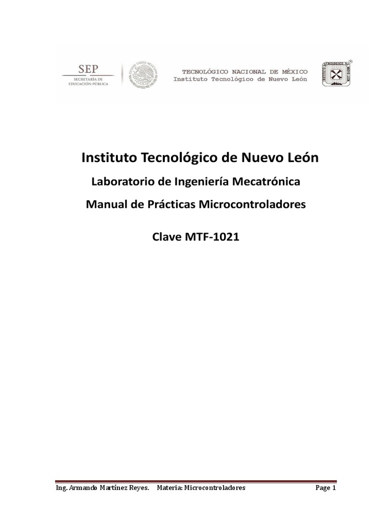Pract Lab Ardu v2 | PDF | Arduino | Microcontrolador