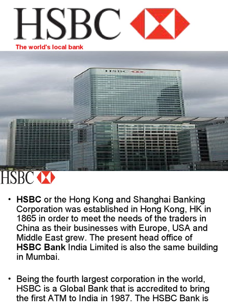 The World's Local Bank | PDF | Banks | Hsbc